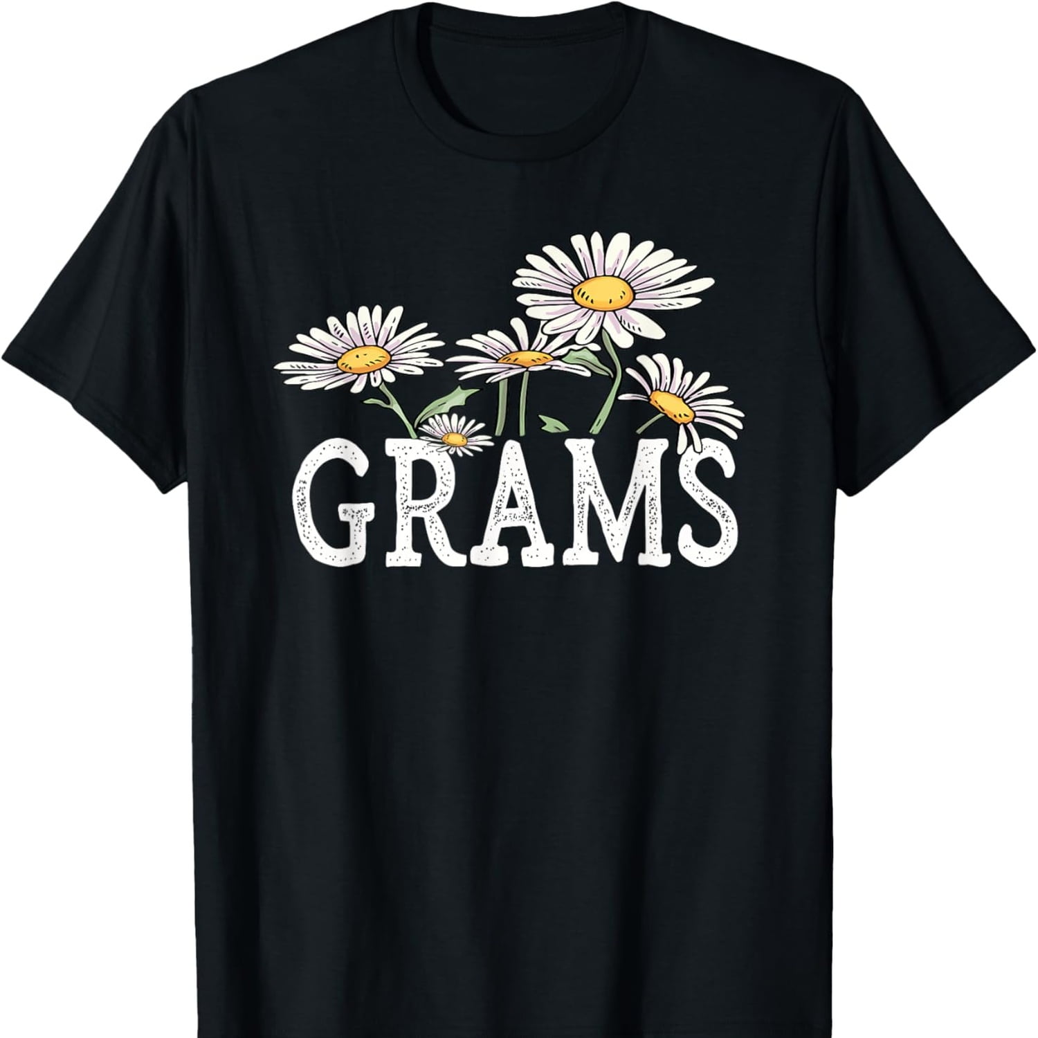 Grams Floral Chamomile Design Mother's Day Gif Grams T-S1Hirt - Walmart.com