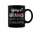 Grams Grandma Gift Being A Grams Makes My Life Complete Coffee Mugs ...