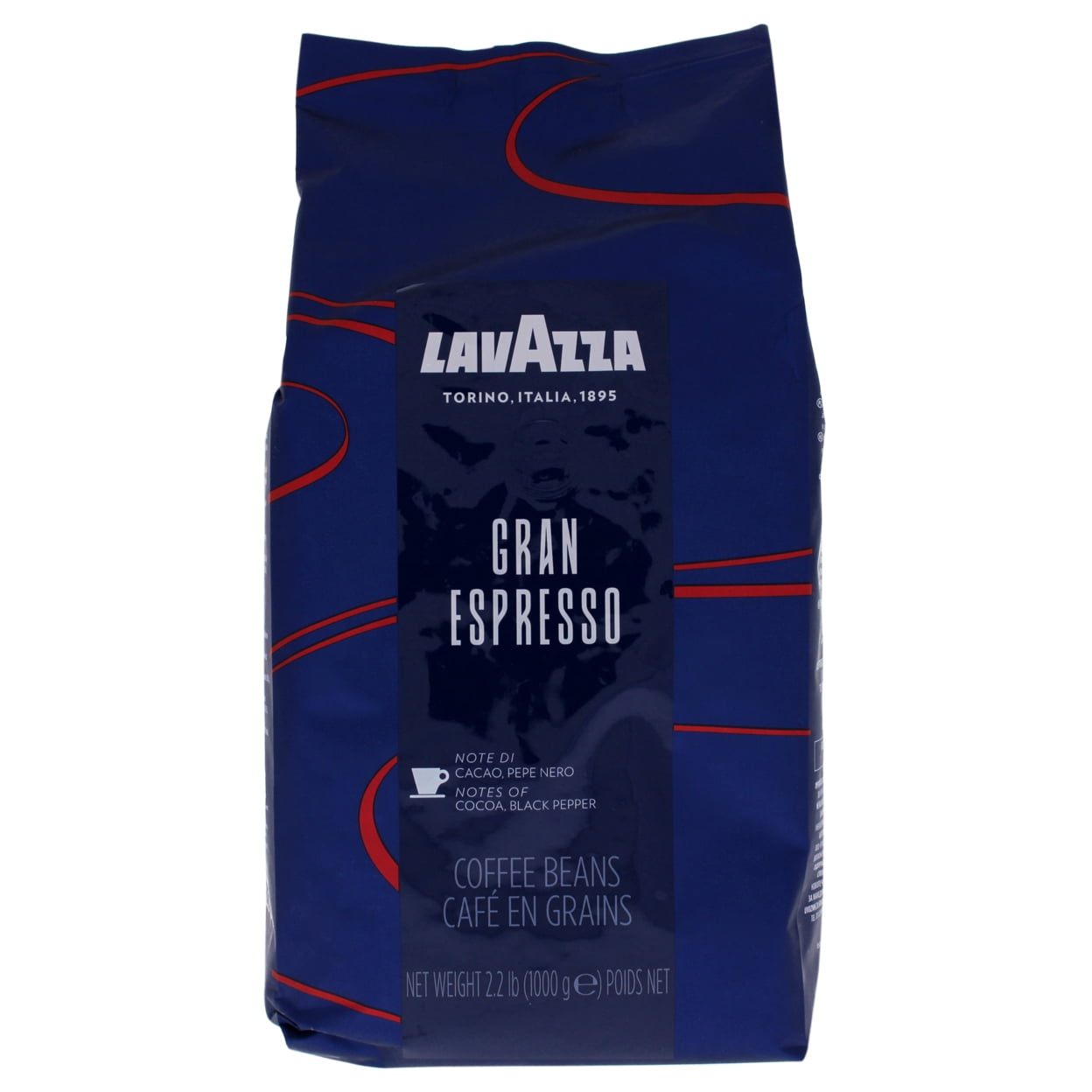 Gran Espresso Roast Whole Bean Coffee by Lavazza - 35.2 oz Coffee ...