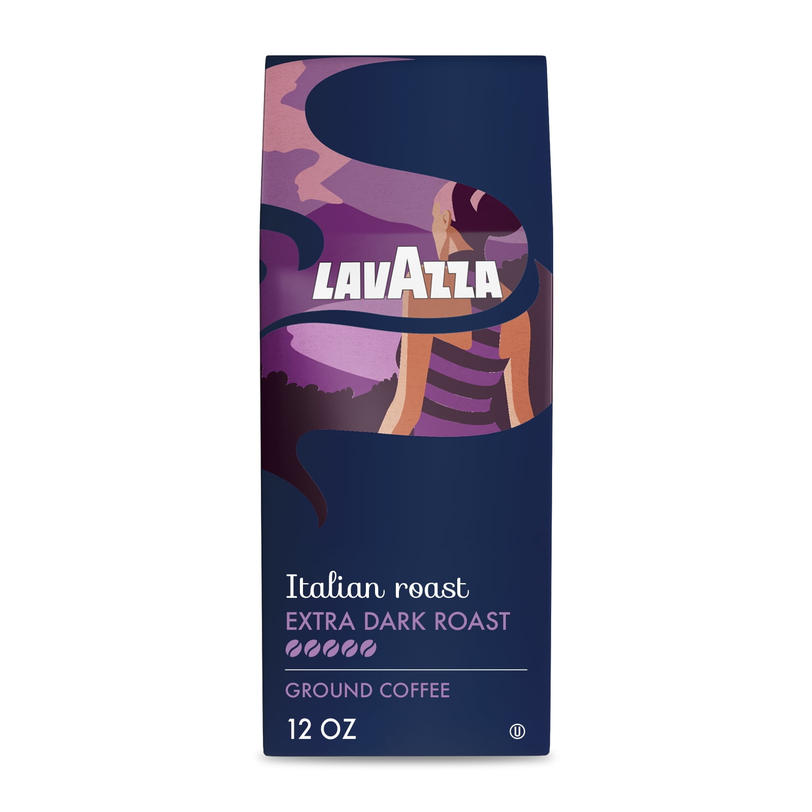 Lavazza Italian Roast Ground Coffee, 12 oz - Walmart.com