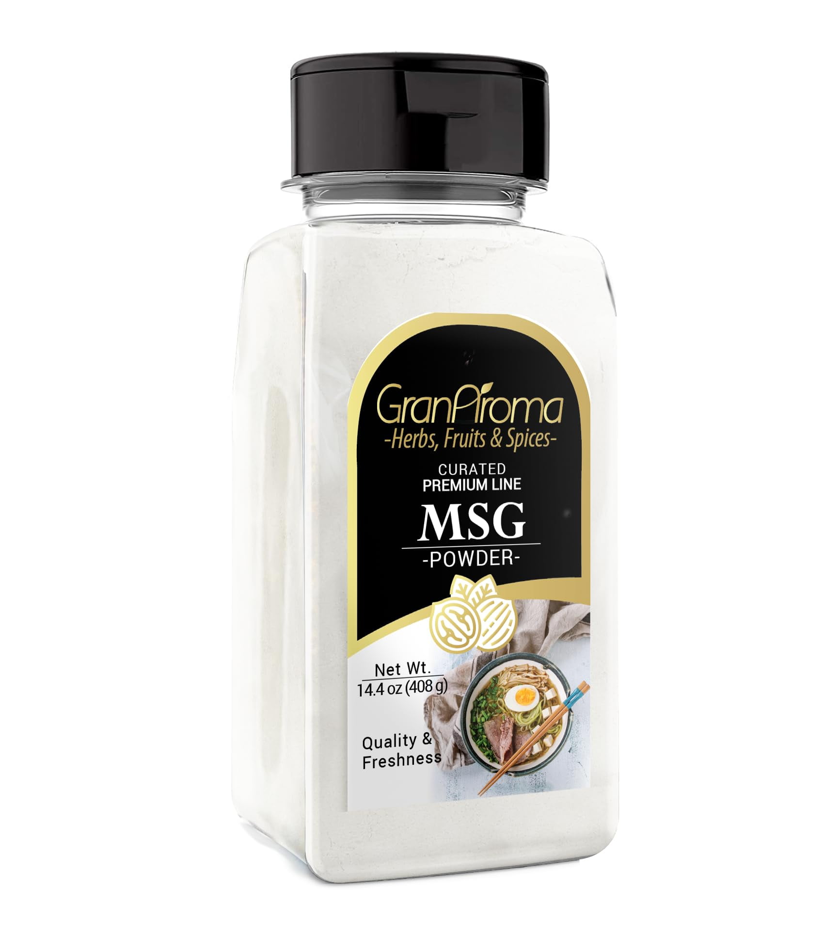 GranAroma 14.4 oz MSG MSF2 Powder, Monosodium Glutamate, Flavor Enhancer - Walmart.com