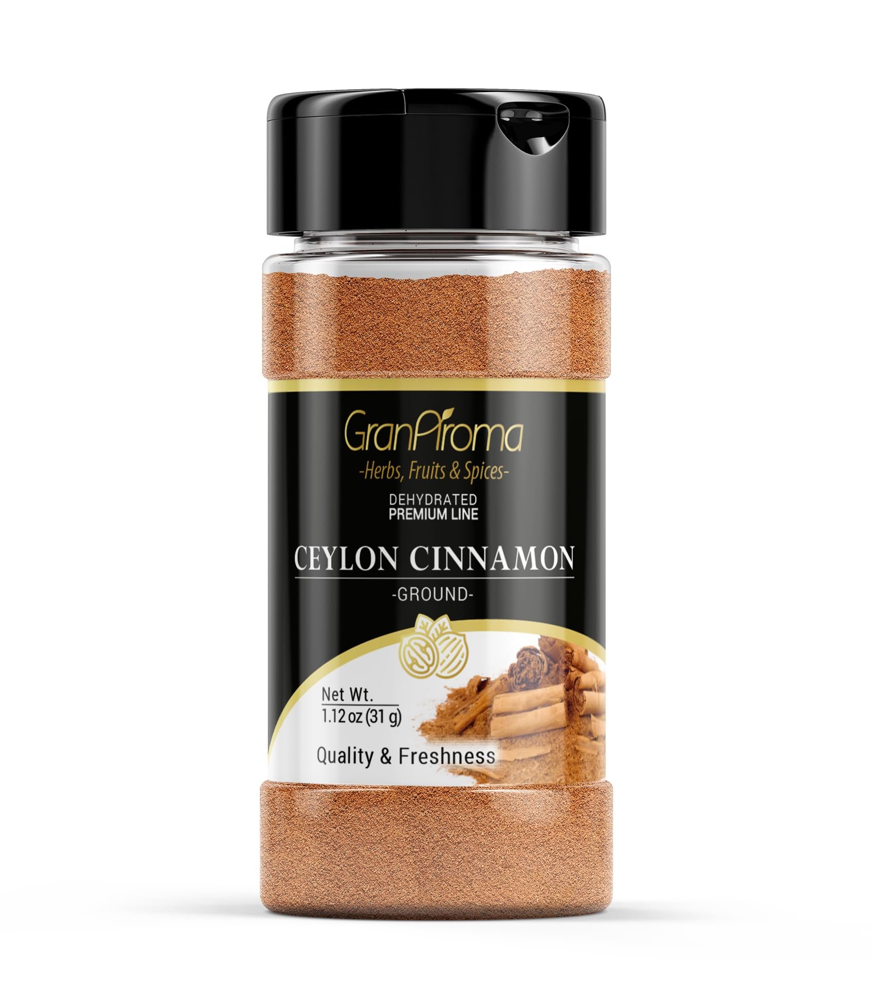 GranAroma Ceylon Cinnamon, Warm Flavor, Baking & Cooking, Sweet Aroma 1 ...