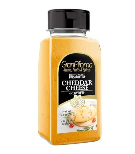 GranAroma Cheddar Cheese Powder, 10.4 oz, Sauces & Dips, Pure Cheese ...