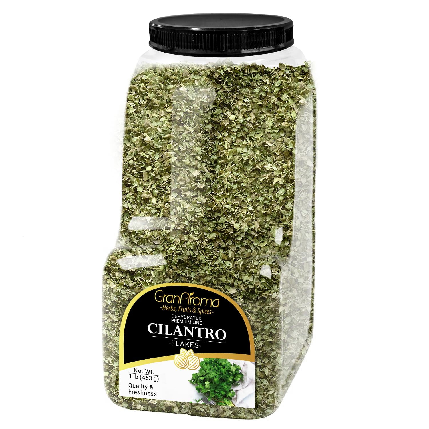 GranAroma Cilantro Flakes, Aromatic MFF30 Spice, Salsas & Tacos (1 ...