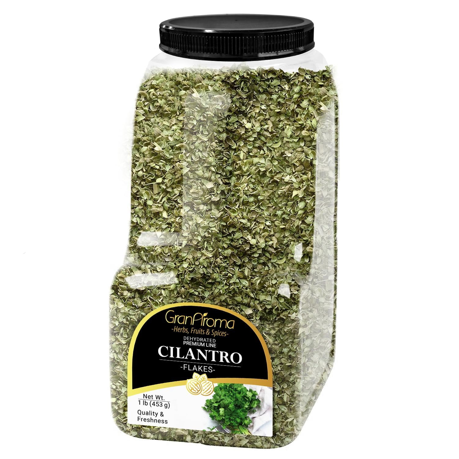 GranAroma Cilantro Flakes, 1 lb, Aromatic Spice, Salsas & Tacos ...