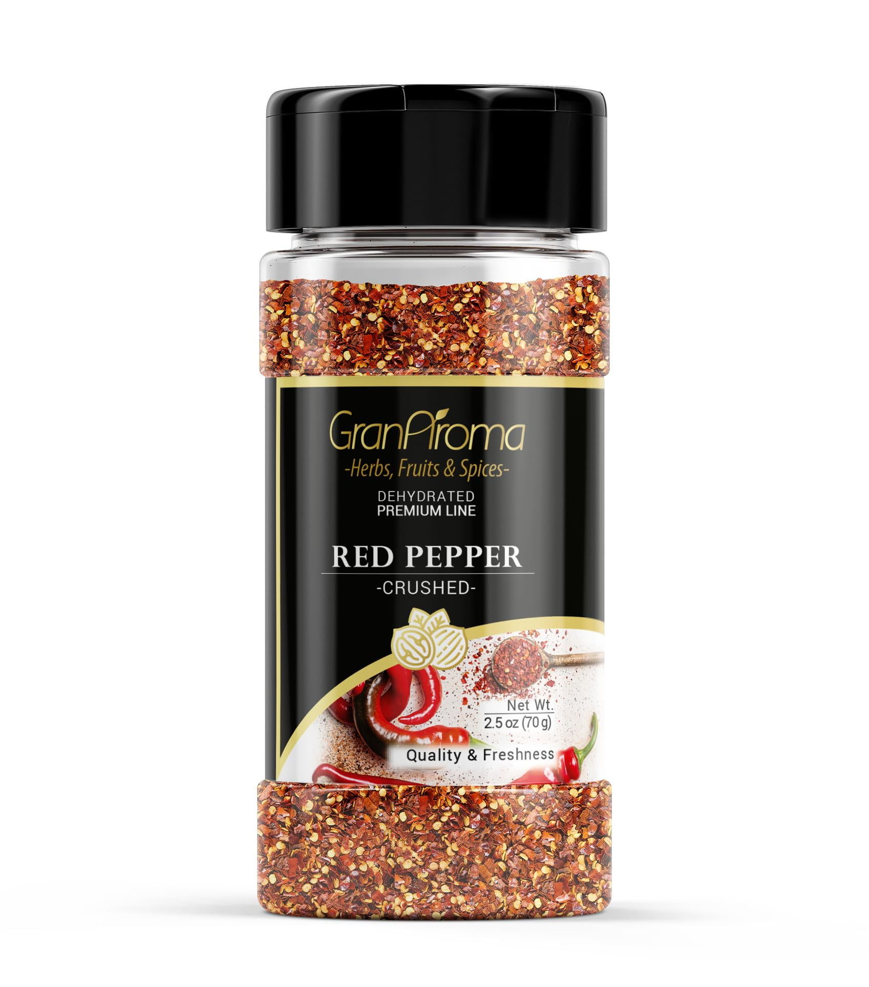 GranAroma Crushed Red Pepper, STF9 Dry Rubs & Marinades, Spicy ...