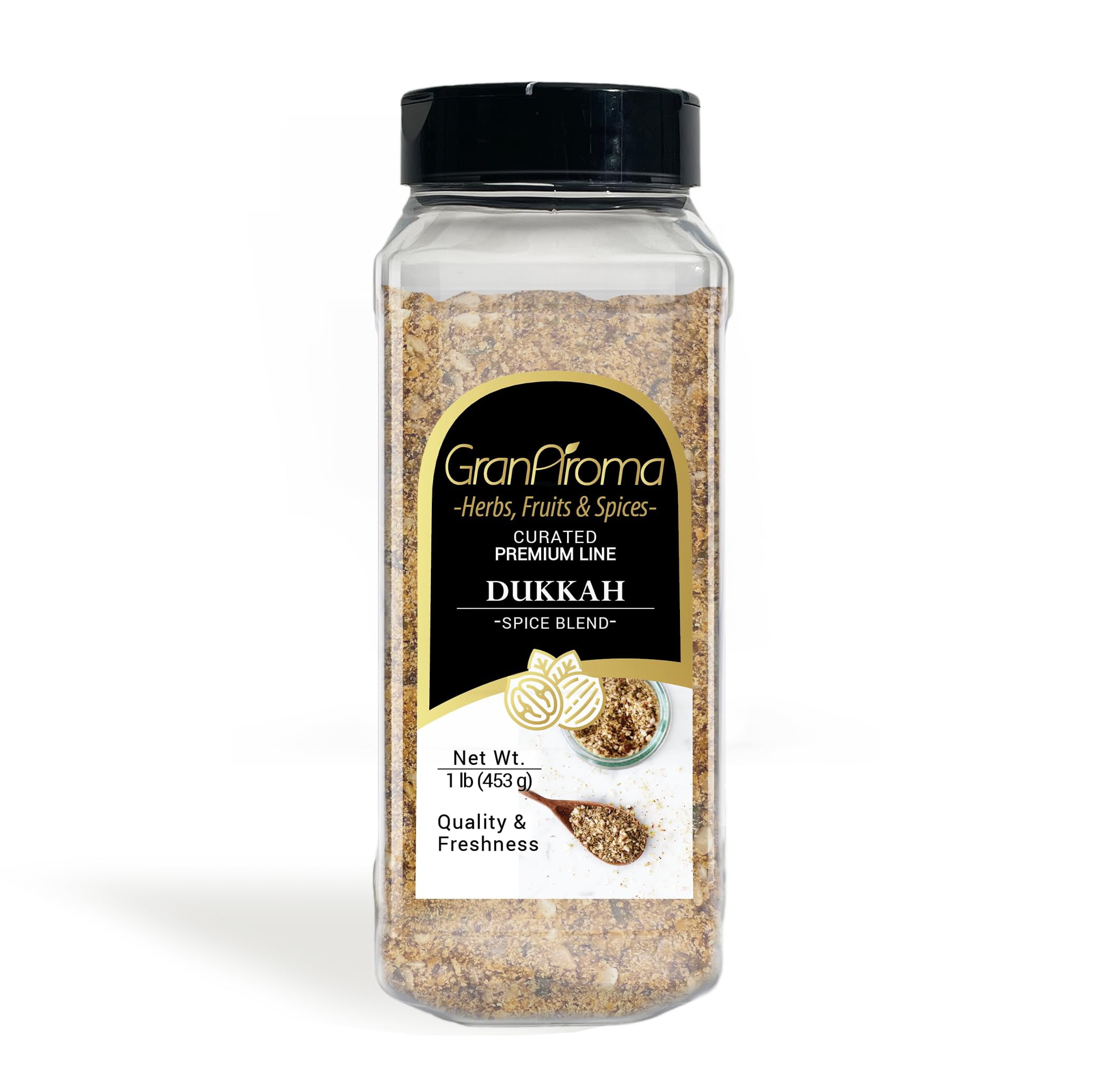 GranAroma Dukkah, Egyptian and OKA4 Middle Eastern Condiment, Flavorful ...