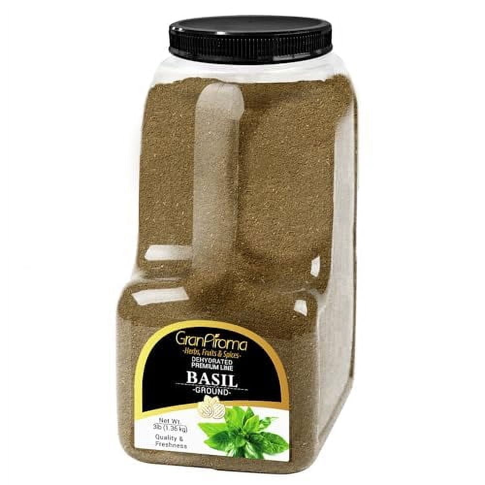 GranAroma Ground Basil, Peppery SAF21 Flavor, Sauces & Dressings, Fine ...