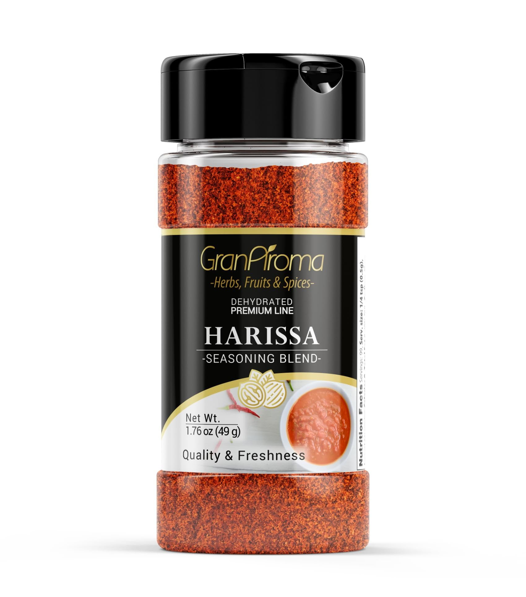 GranAroma Harissa Seasoning Blend, Bold & Tangy, Curated Premium Mix 1. ...