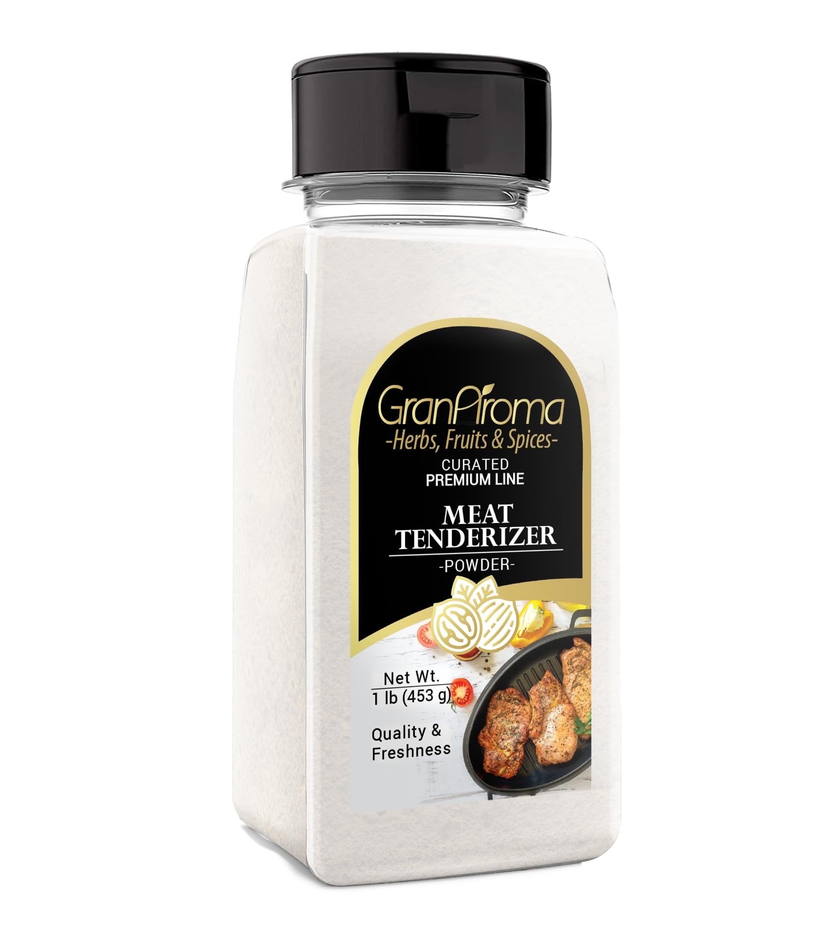 GranAroma Meat Tenderizer Powder, Unseasoned, Versatile 16 Ounce ...