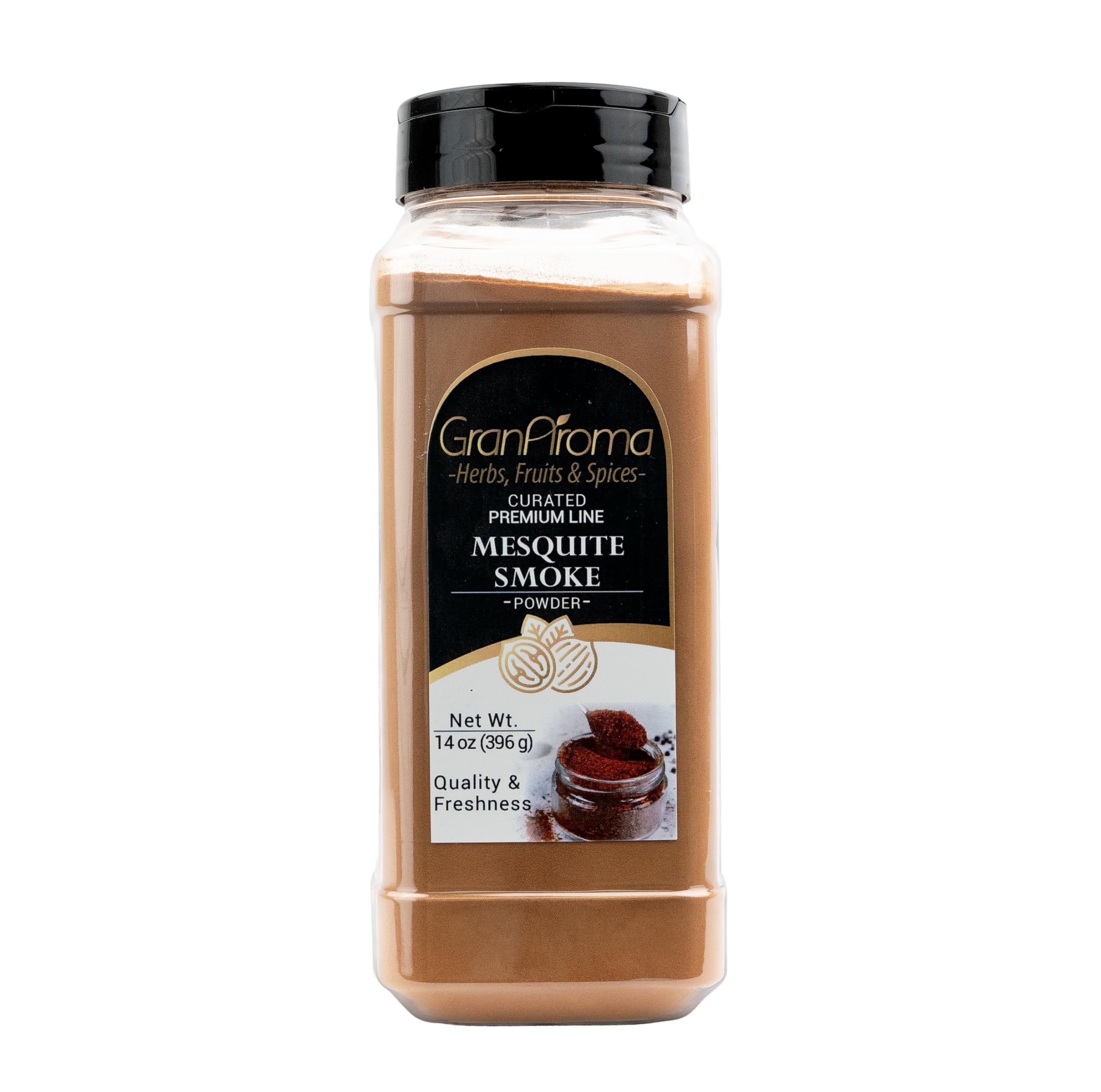 GranAroma Mesquite Smoke Powder, KEF16 Bold Seasoning for BBQ, Meats ...