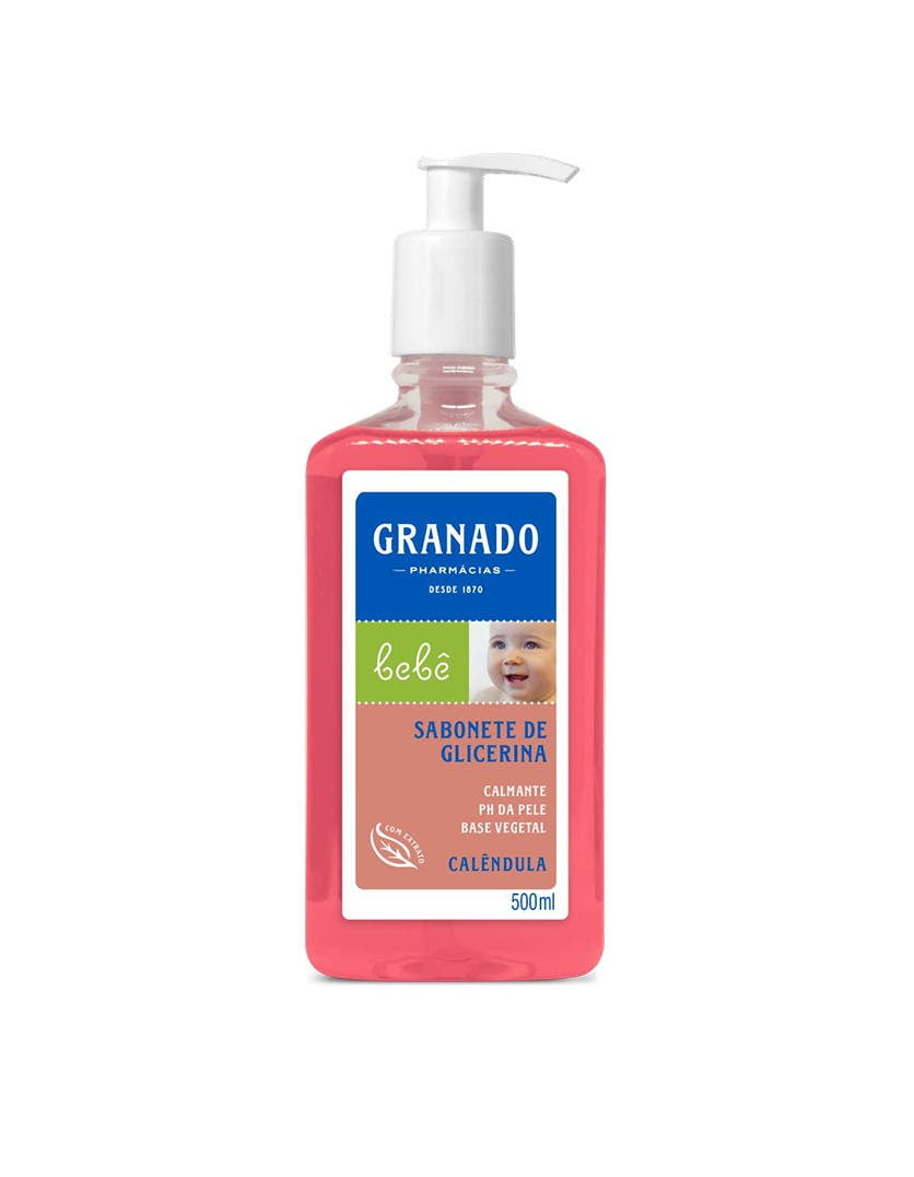 Granado - Linha Bebe (Calendula) - Sabonete Liquido de Glicerina 500 Ml ...