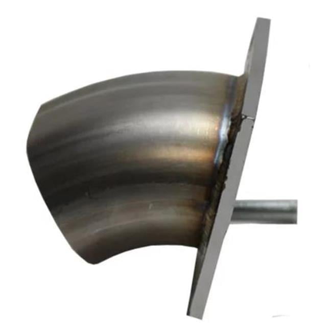 Granatelli 3.0in 45 Deg Angle True Oval Turn Down - Walmart.com