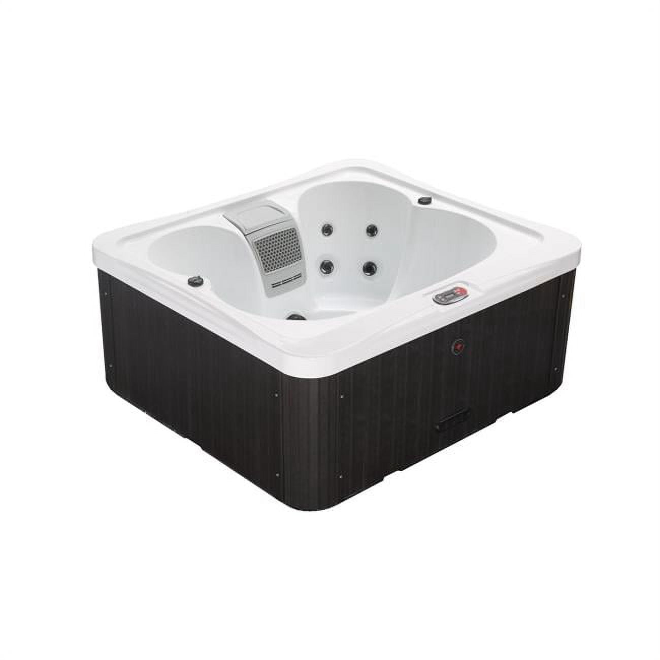 Granby 4-Person 15-Jet Portable Hot Tub with LED Lighting & Adjustable Jets - Walmart.com