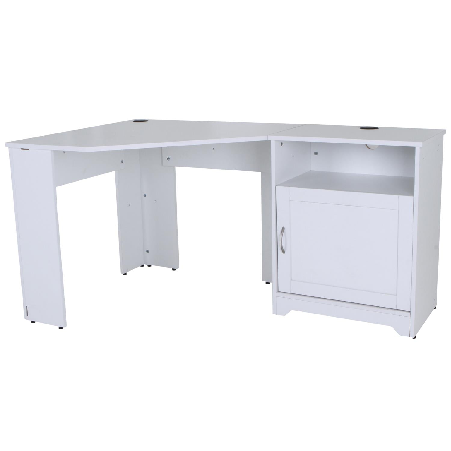 Grand And Eight Foundation Corner Desk With Storage Cabinet GE ...