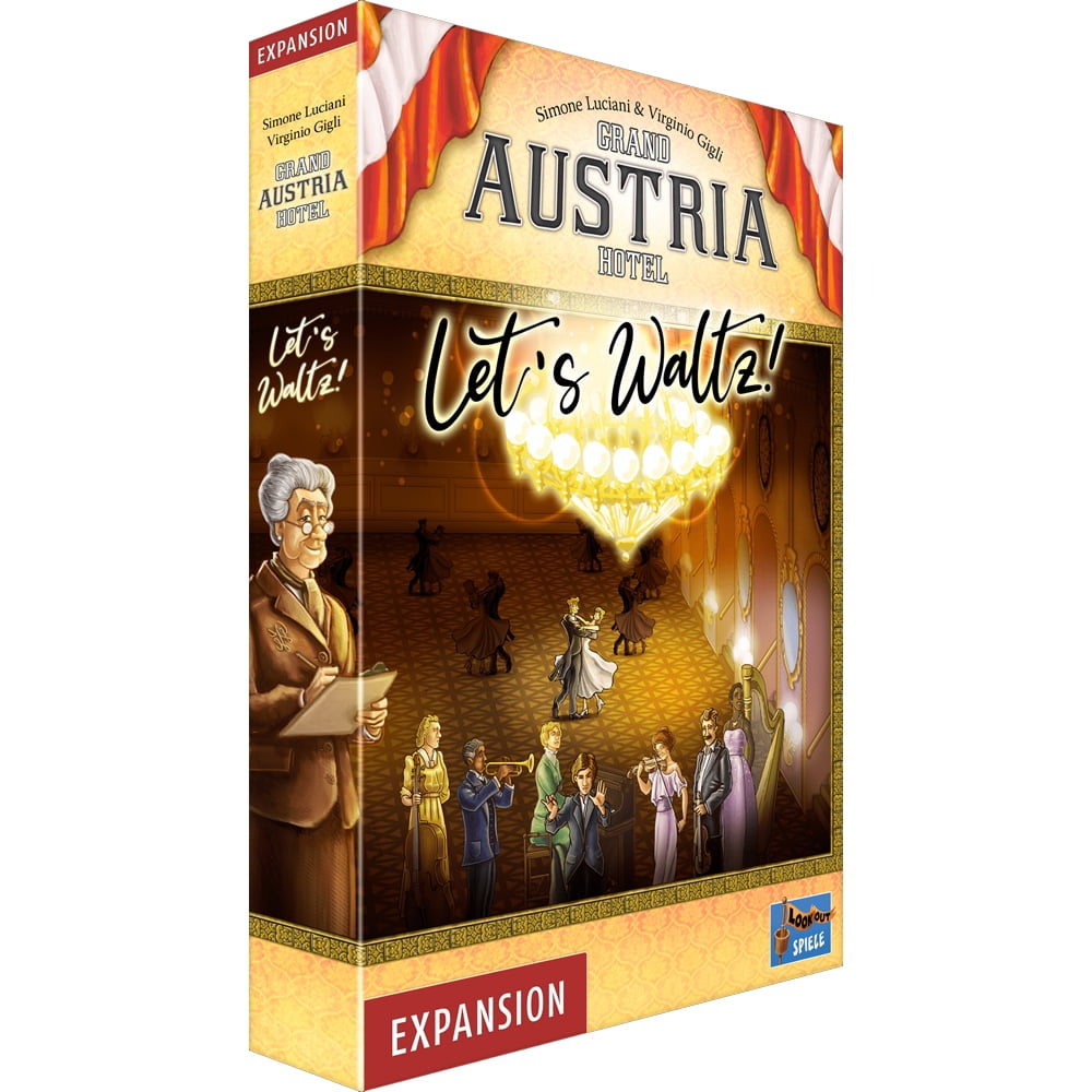 Grand Austria Hotel Let's Waltz Board Game Expansion - Lookout Games ...