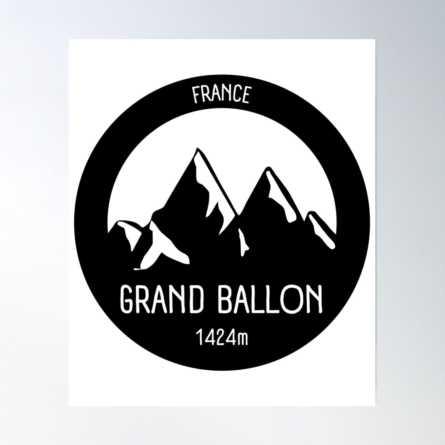 Grand Ballon, Grand Ballon France, France Grand Ballon Poster Wall Art ...
