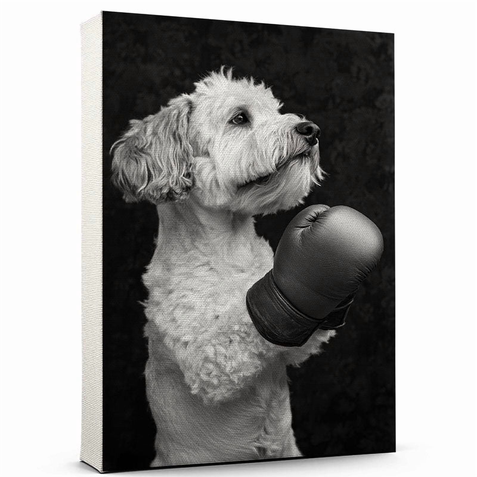 Grand Basset Griffon Vendeen Cute Dog Boxing Canvas Canvas – Retro ...