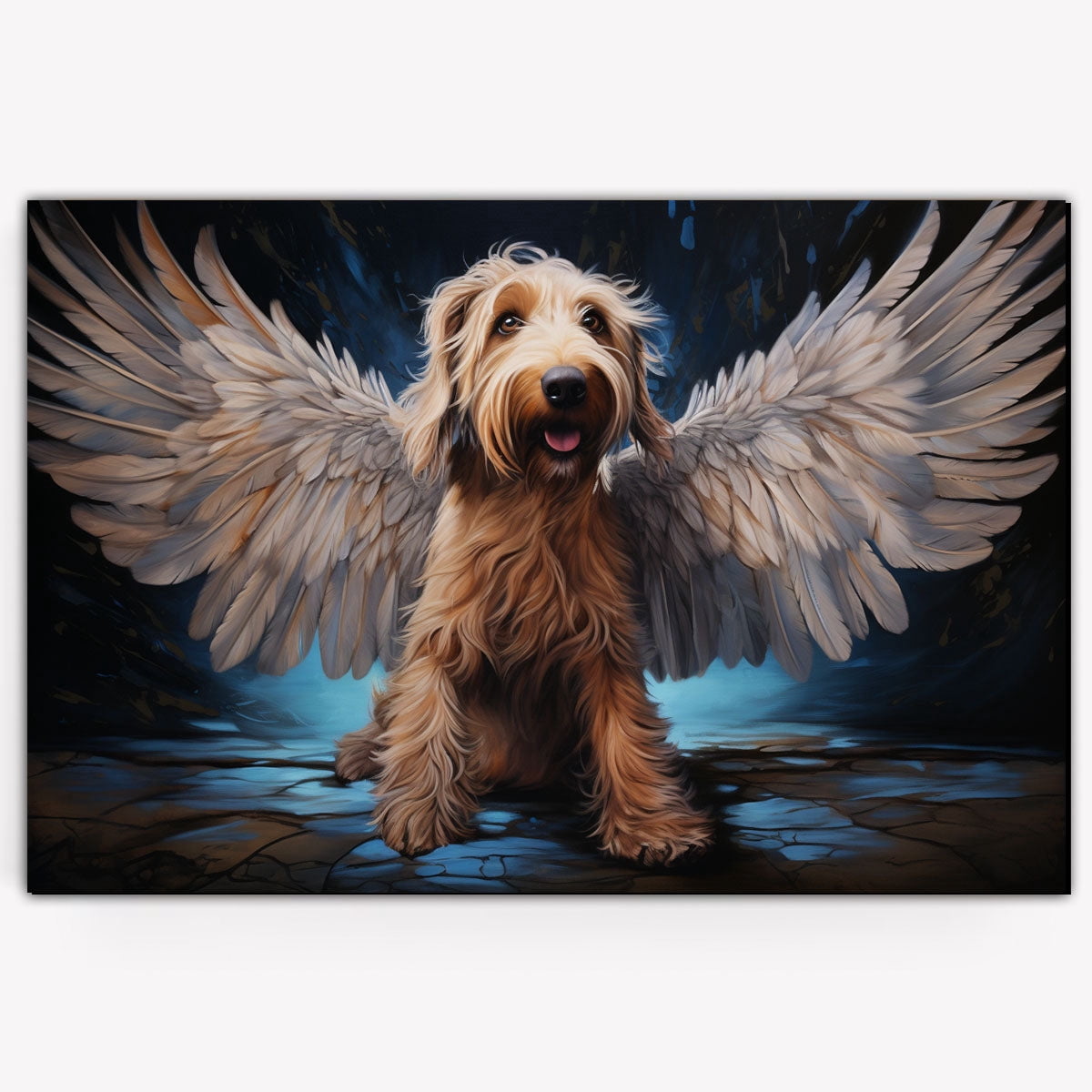 Grand Basset Griffon Vendeen Dog Memorial Canvas - Dog Breeds Canvas ...