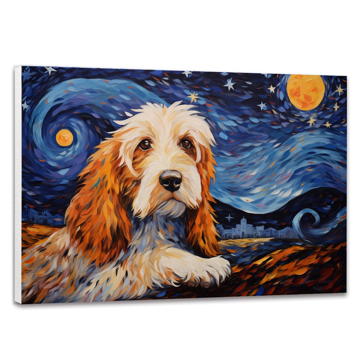 Grand Basset Griffon Vendeen Posters Van Gogh Starry Night Posters Home ...