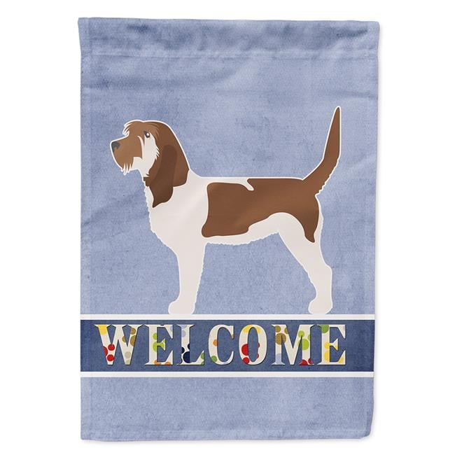 Grand Basset Griffon Vendeen Welcome Garden Size Flag - Walmart.com