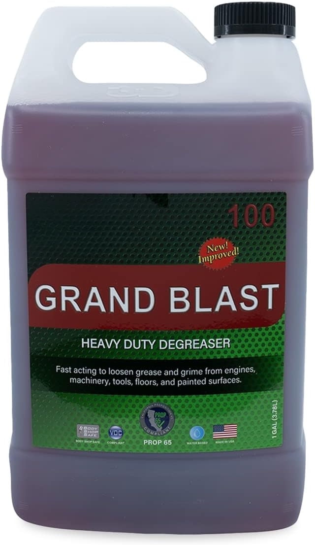 Grand Blast Engine Degreaser – Heavy Duty Biodegradable Cleaner for ...
