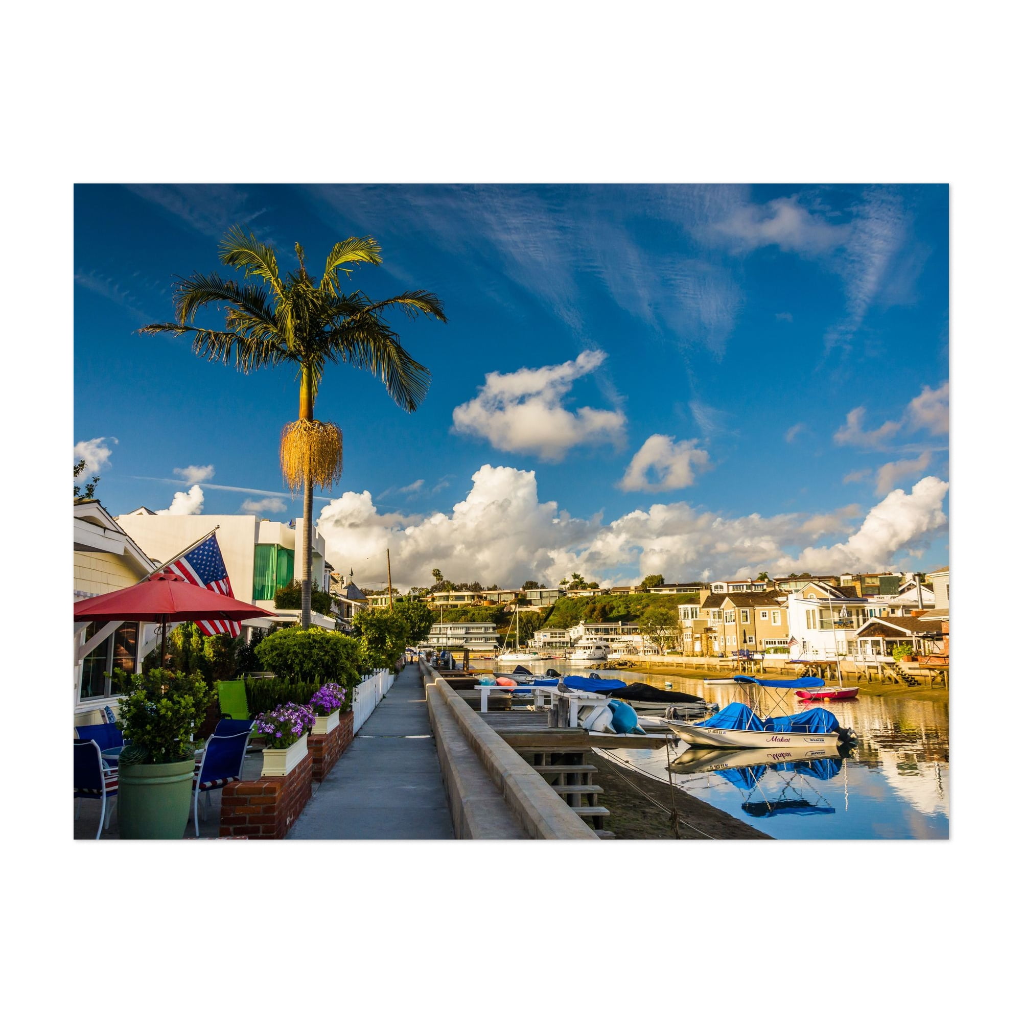Grand Canal on Balboa Island - Newport Beach California Photography ...