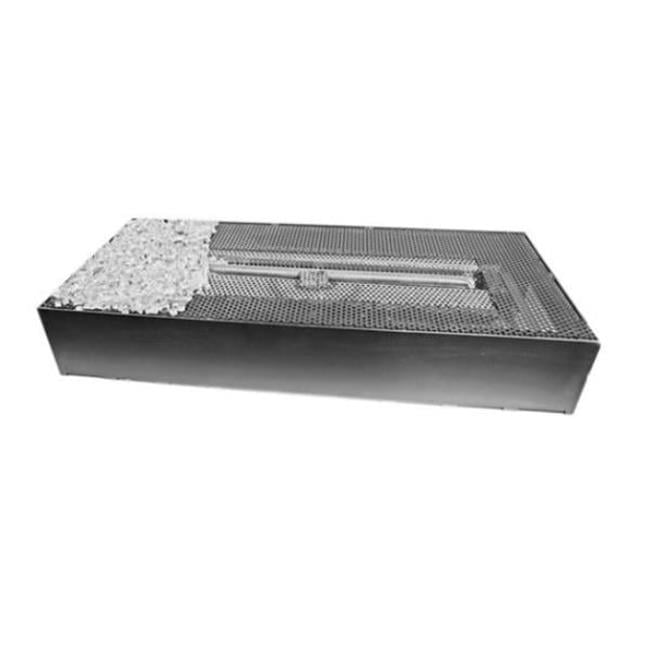 Grand Canyon LDB60L-EN 60 in. Bedrock Linear Drop-in Burner & Case with ...