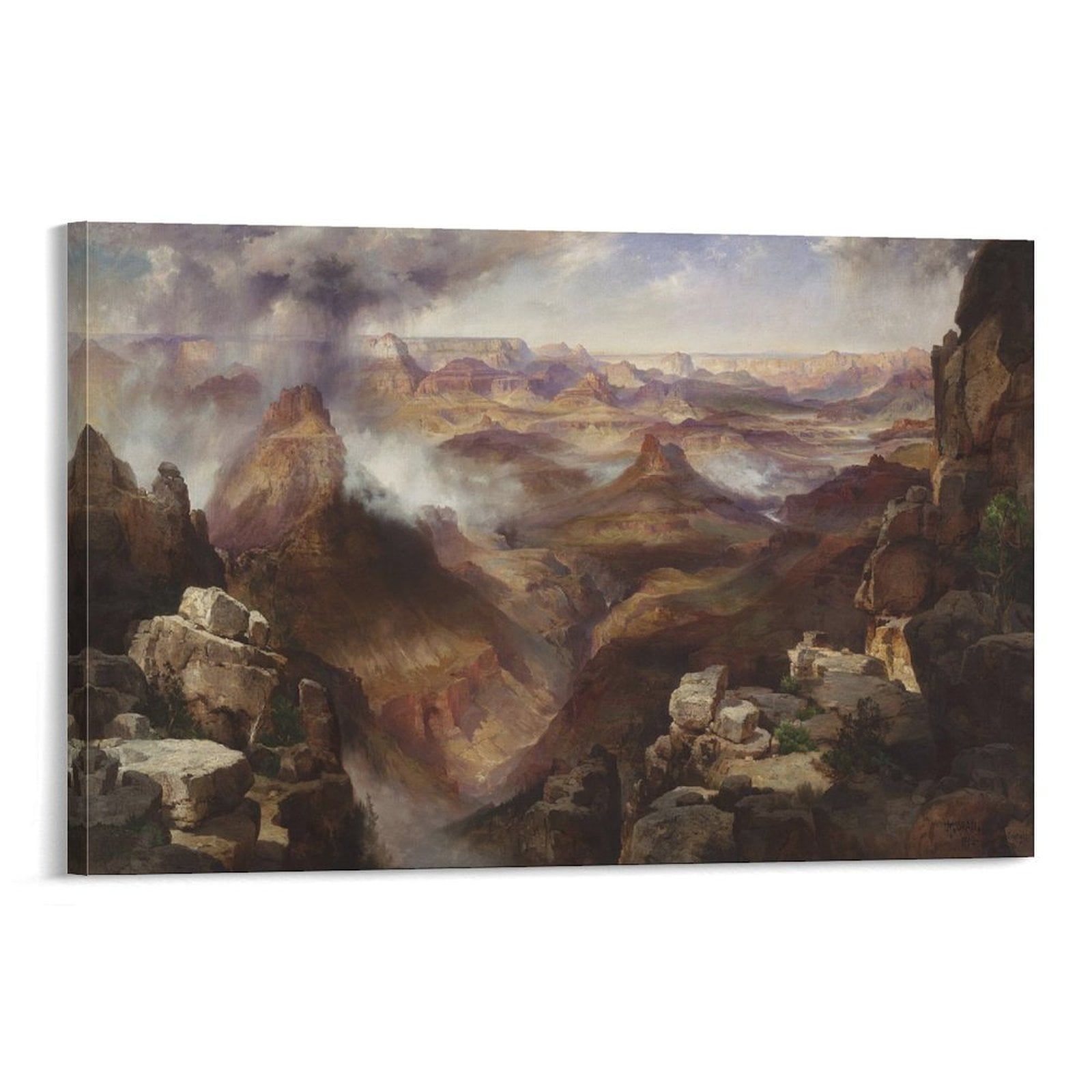 Grand Canyon of The Colorado River By Thomas Moran Art Prints Paintings ...