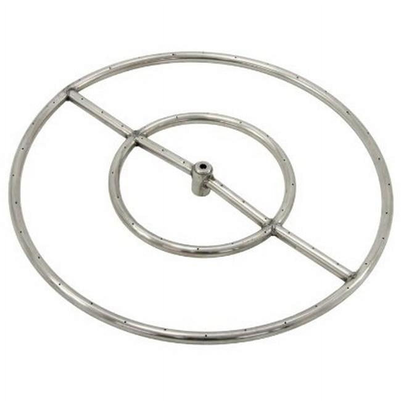 Grand Canyon Gas Logs FRS30 Stainless Steel Triple Fire Ring 0.75 in ...
