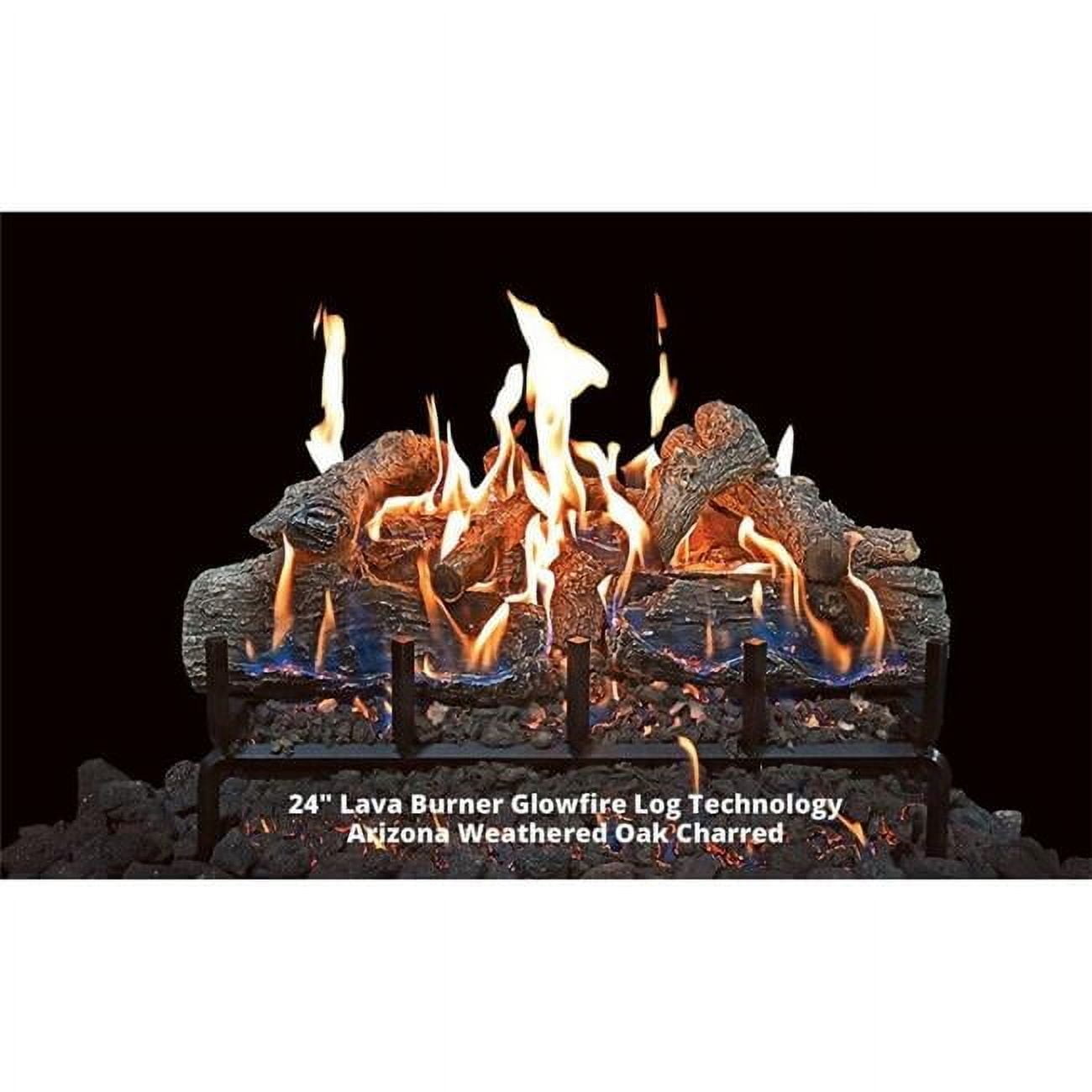 Grand Canyon LAFV-24-VEP 24 in. Lava Front View Propane Variable ...