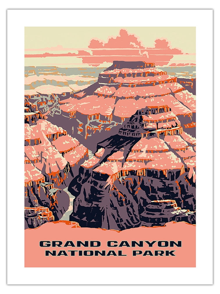 Grand Canyon National Park - Arizona - National Park Service - Vintage ...