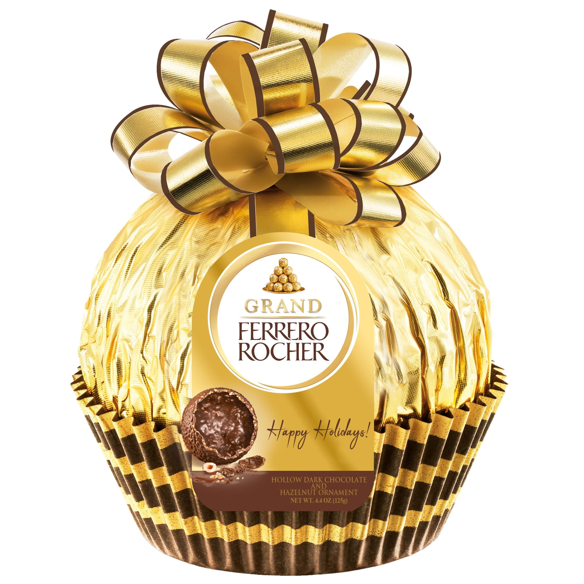 (2 pack) Grand Ferrero Rocher, Premium Gourmet Milk Chocolate Hazelnut ...