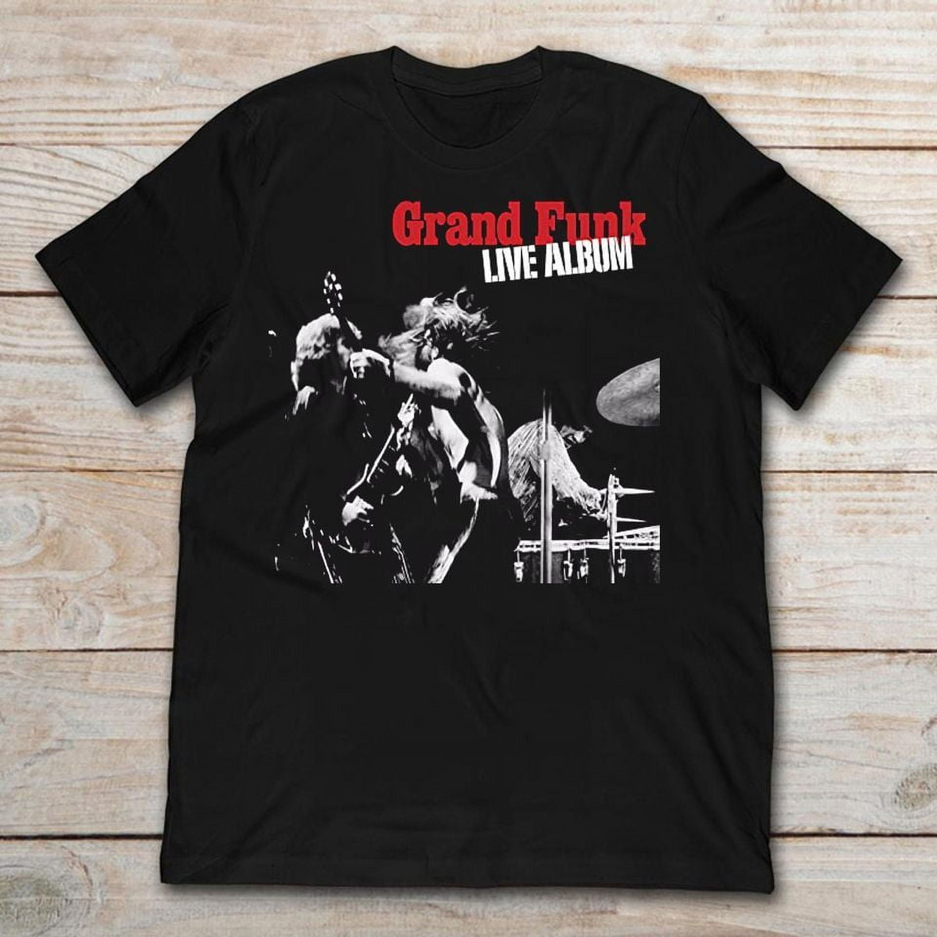 Grand Funk Railroad Live Album Shirt Grand Funk Railroad Vintage Shirt ...