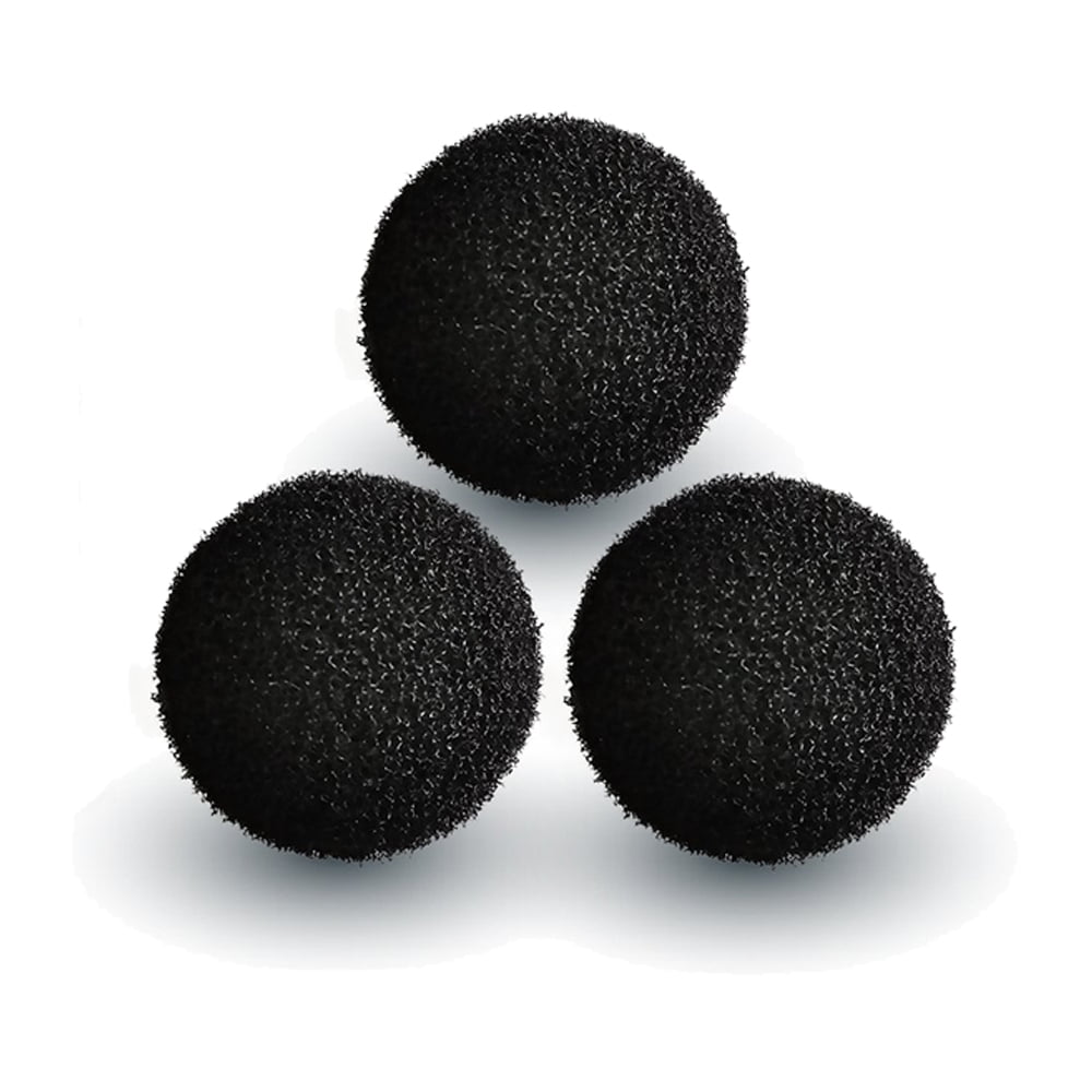 Grand Fusion Pet Hair Remover Dryer Balls, Black Set of 3, Softens ...