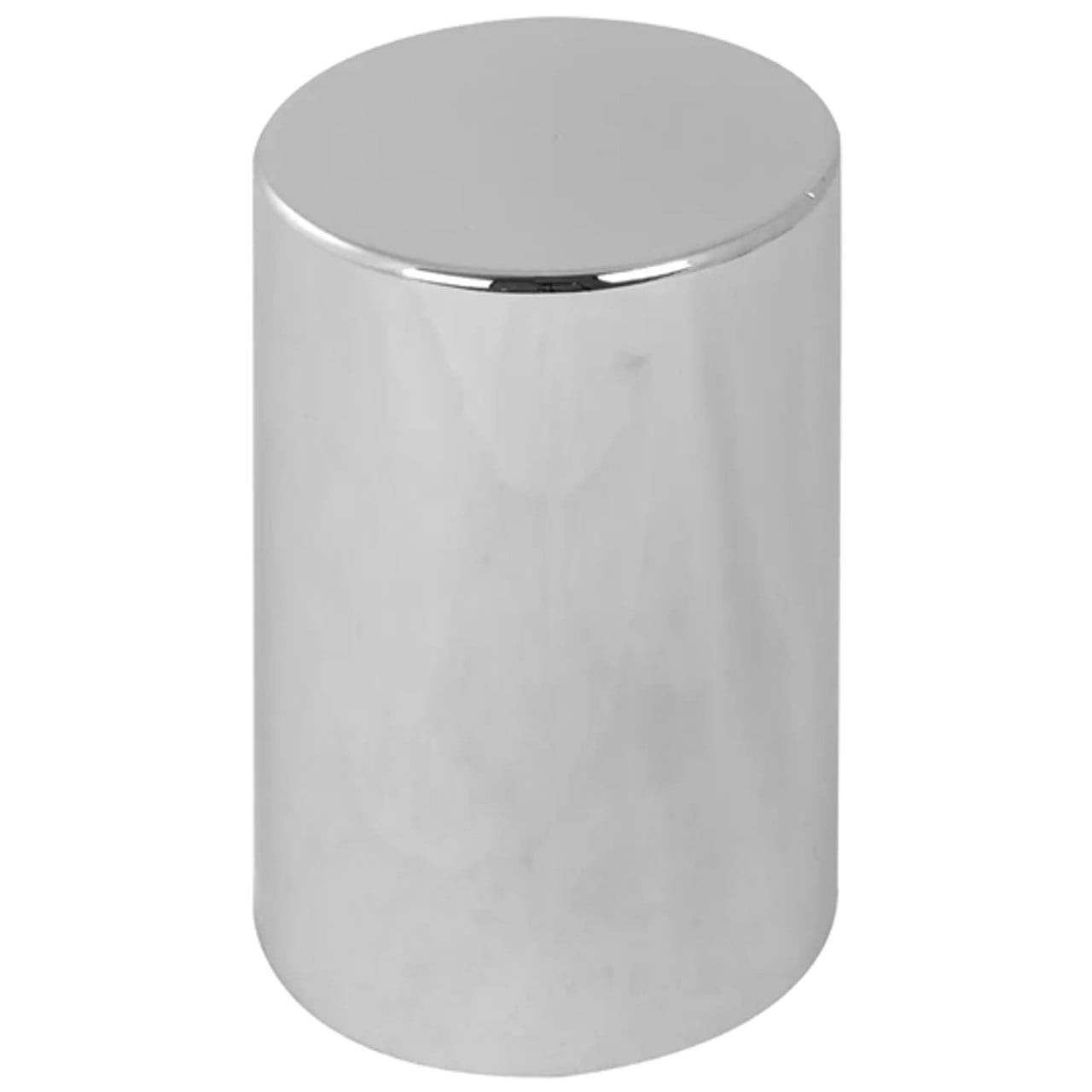 Grand General 10244 - Chrome Plastic Flat Cylinder 33mm Lug Nut Cover ...