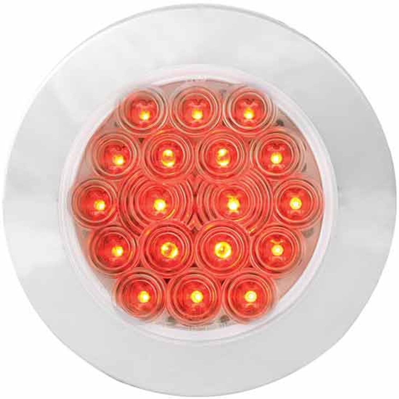 Grand General 75883 - 18 Diode Red LED Clear Lens Stop, Turn & Tail ...