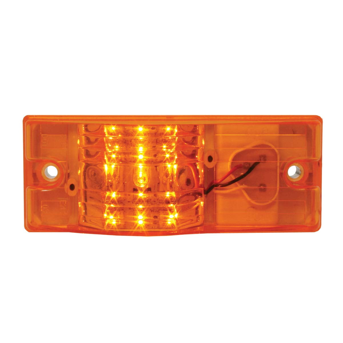 Grand General 78607 Side RRF12 Mount Amber 9-Led Marker/Turn Light with ...