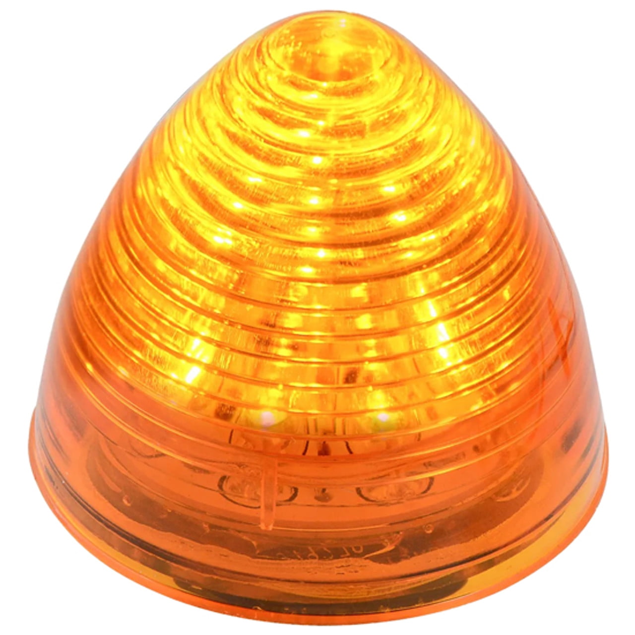 Grand General 79270 - 2 Inch Amber Beehive LED Light - Walmart.com