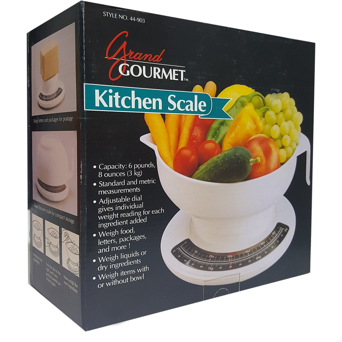 Grand Gourmet Dial Kitchen Scale 6 lb. Capacity - Walmart.com