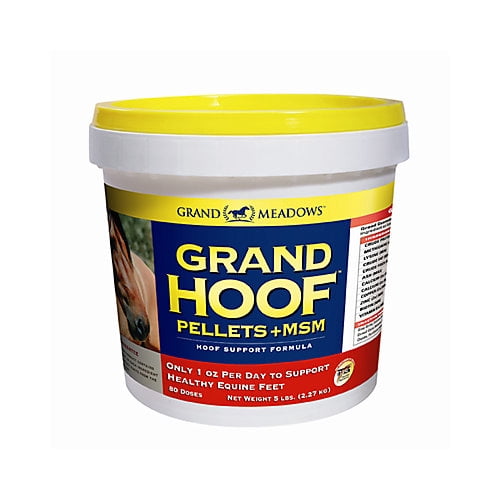 Grand Meadows Grand Hoof Pellets with MSM - Walmart.com