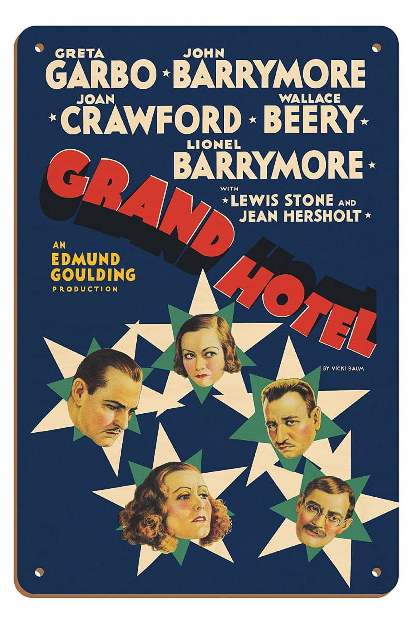 Grand Hotel - Starring Greta Garbo John Barrymore Joan Crawford Wallace ...