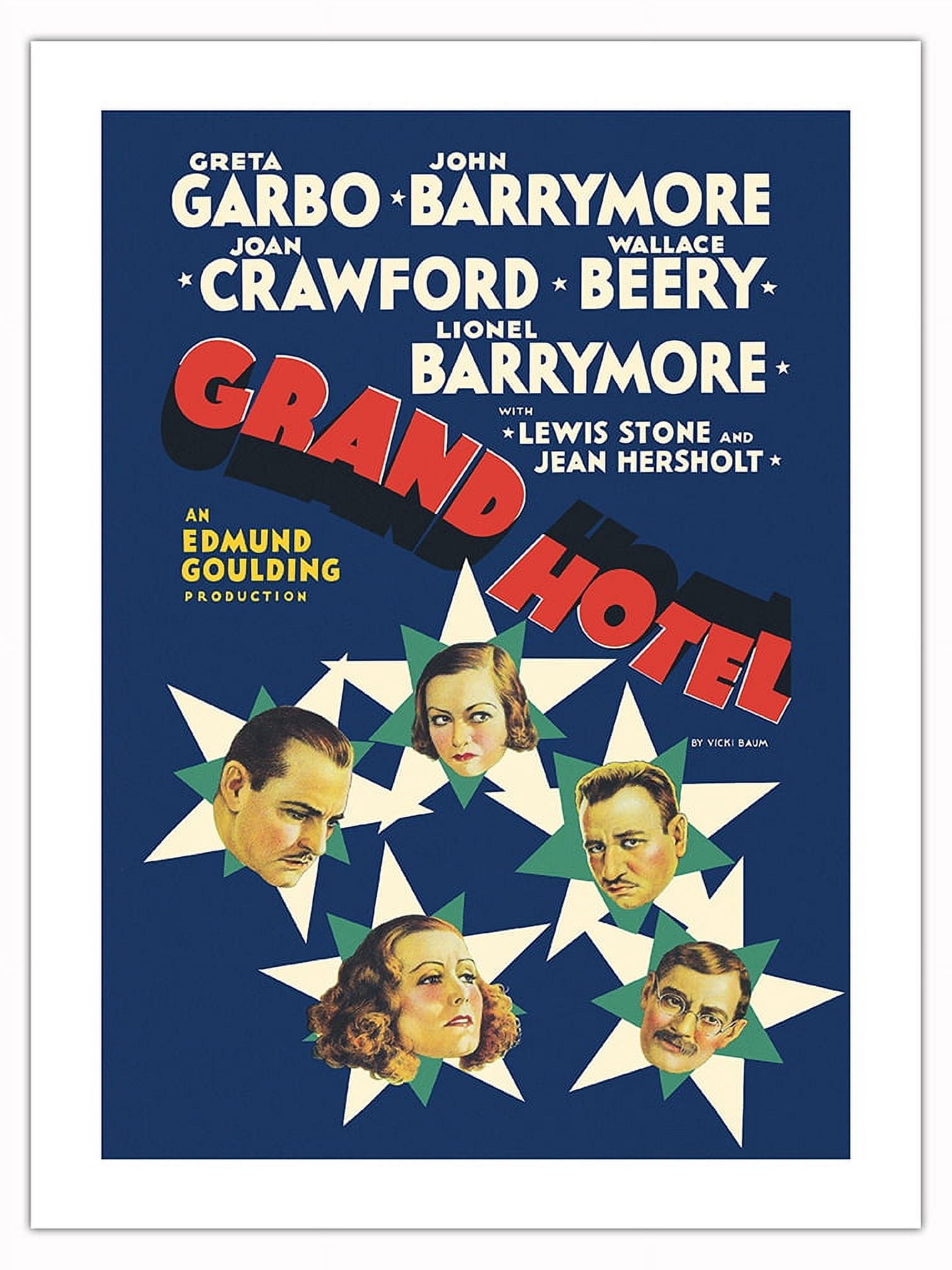 Grand Hotel - Starring Greta Garbo John Barrymore Joan Crawford Wallace ...