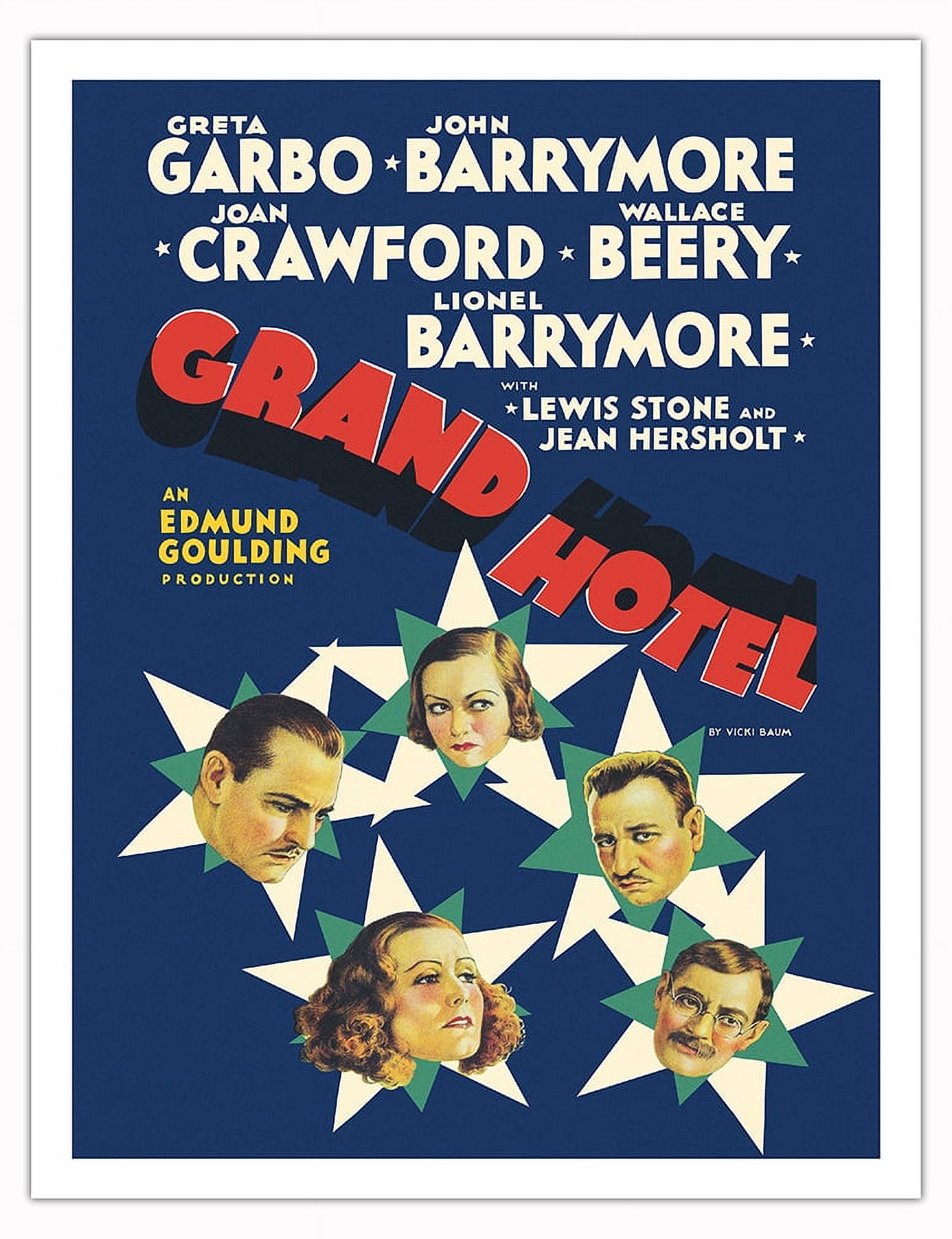 Grand Hotel - Starring Greta Garbo John Barrymore Joan Crawford Wallace ...