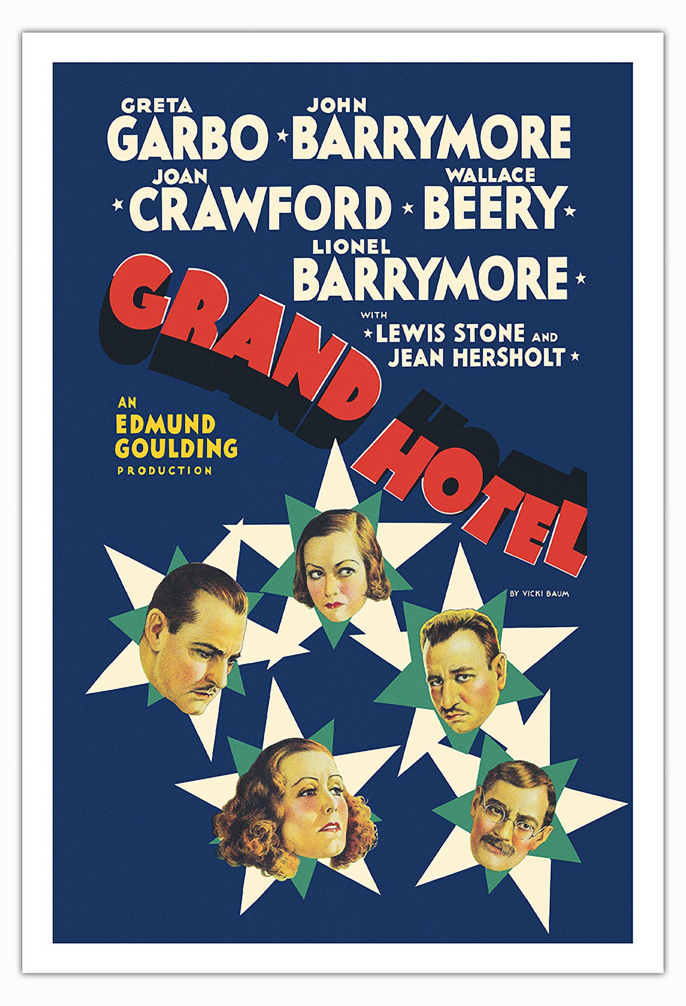Grand Hotel - Starring Greta Garbo John Barrymore Joan Crawford Wallace ...