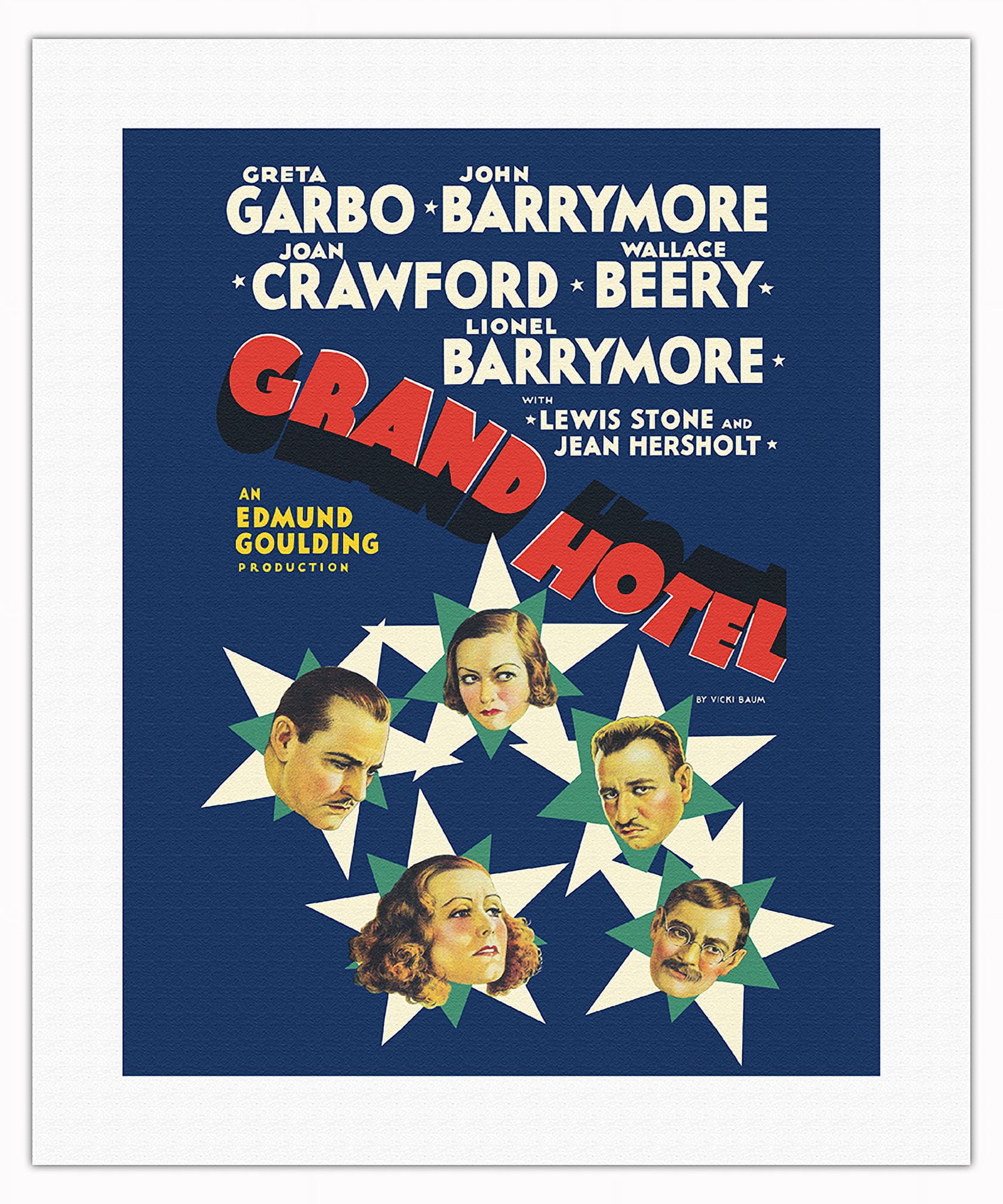 Grand Hotel - Starring Greta Garbo John Barrymore Joan Crawford Wallace ...