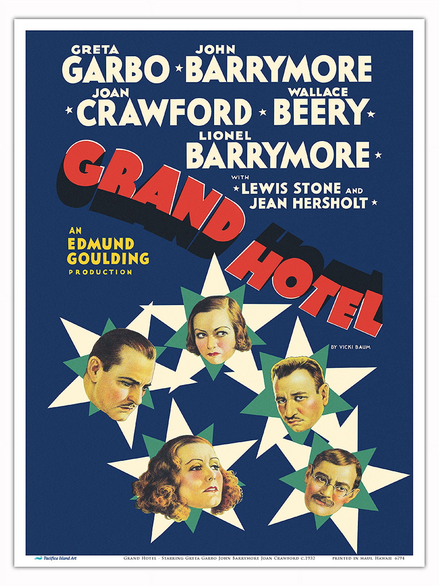 Grand Hotel - Starring Greta Garbo John Barrymore Joan Crawford Wallace ...