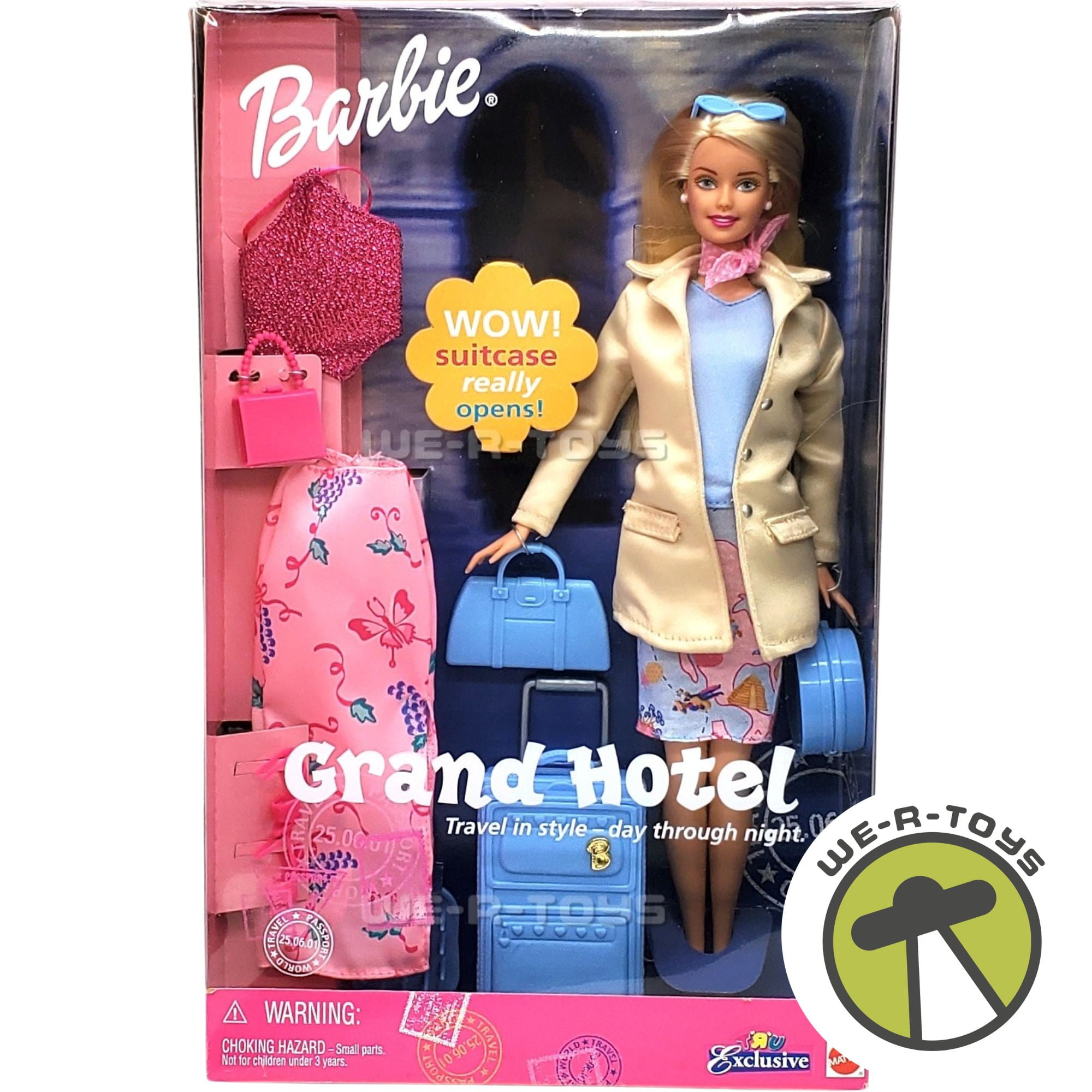 Grand Hotel Toys R Us Exclusive Barbie Doll 2001 Mattel 50576 - Walmart.com