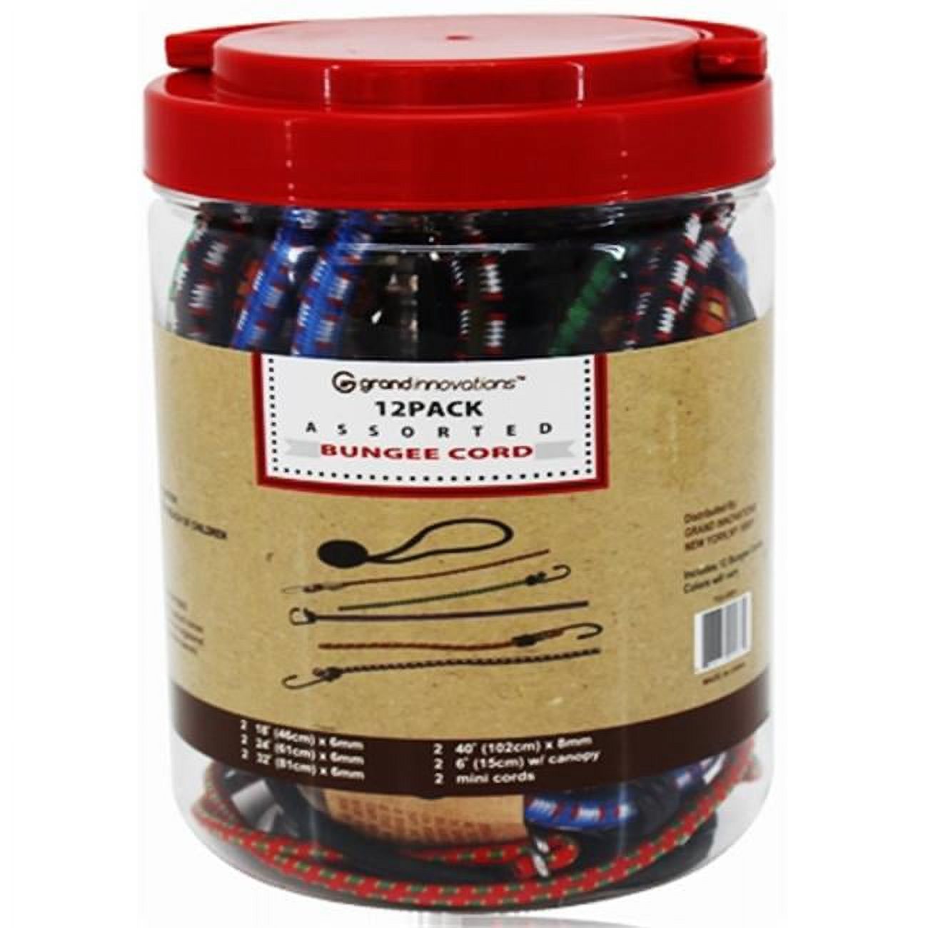 Grand Innovations TGI-0001 Bungee Tool - 12 Piece - Walmart.com