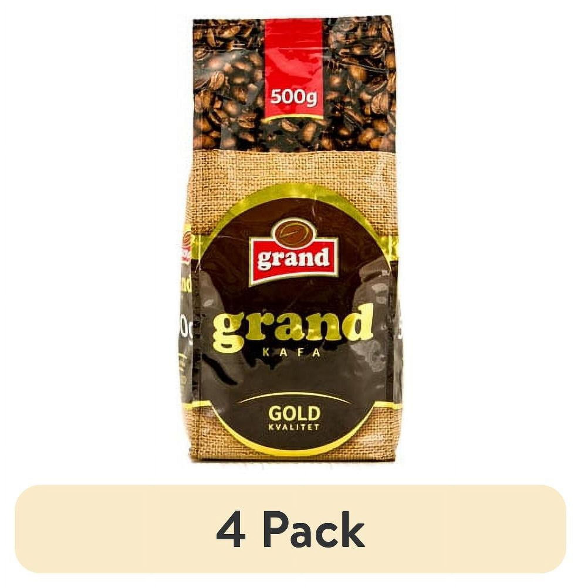 (4 pack) Grand Kafa Gold Coffee 500g - Walmart.com